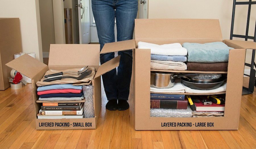 Small vs Large Moving Boxes: Which One Saves More Money? - Jordan River ...