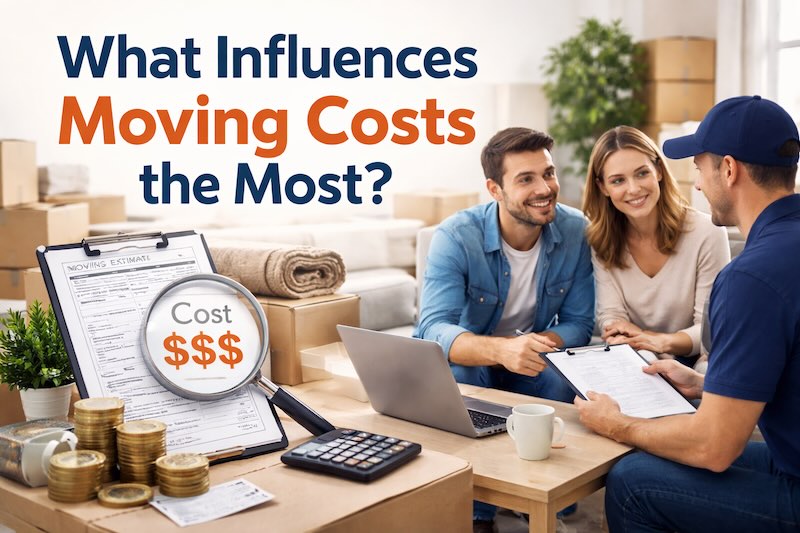 What Influences Moving Costs the Most? - Jordan River Moving & Storage